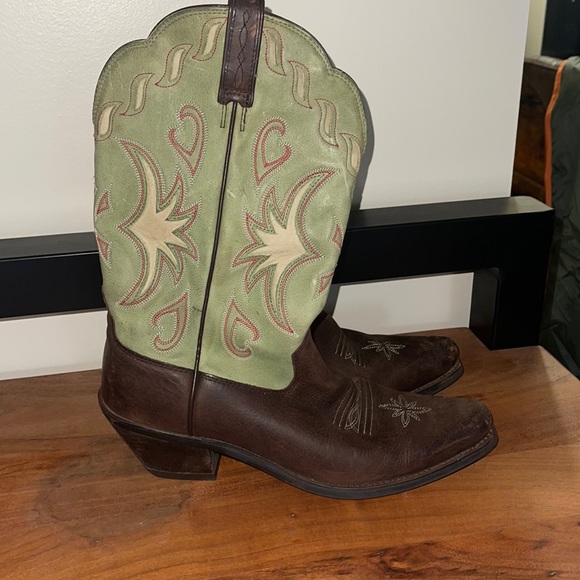 Ariat | Shoes | Ariat Leather Cowboy Boots | Poshmark